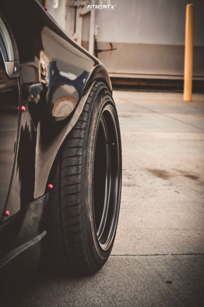 2007 Nissan 350Z Base with 18x9.5 Kansei Roku and Achilles 245x40 on ...