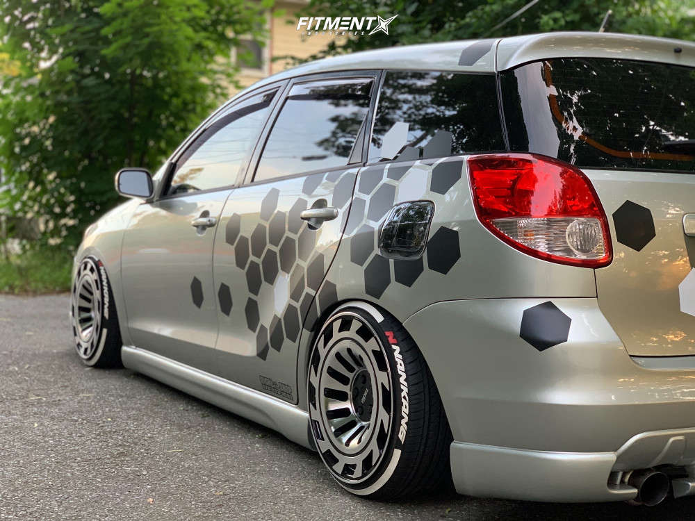 2003 Toyota Matrix XRS with 18x9.5 Radi8 R8t12 and Nankang 215x35 on ...
