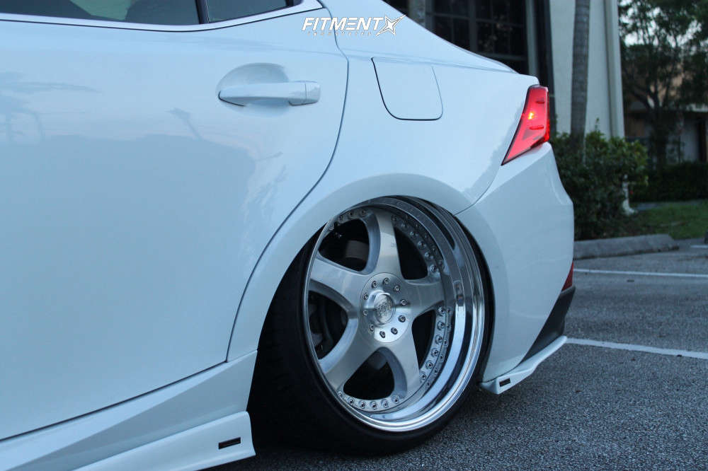 2017 Lexus IS200t F Sport with 19x9.5 Junction Produce Scara and ...