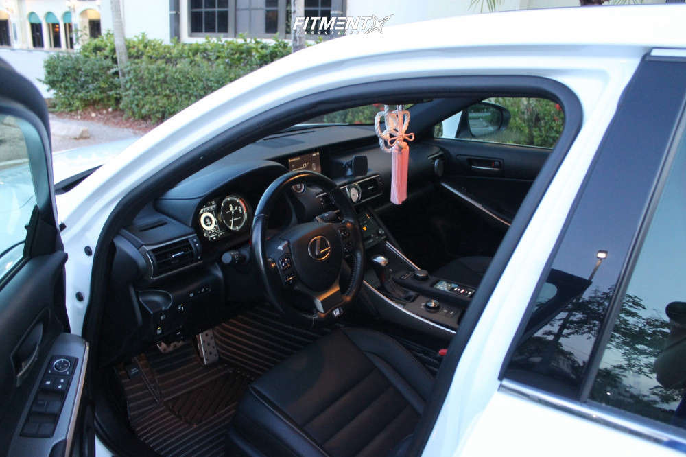 2017 Lexus IS200t F Sport with 19x9.5 Junction Produce Scara and ...