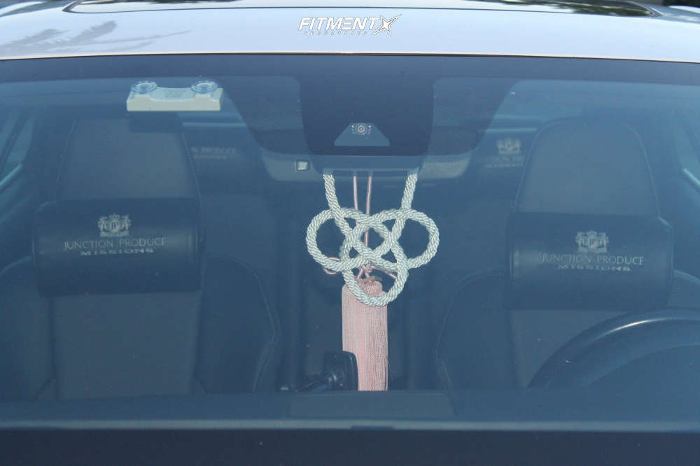 2017 Lexus IS200t F Sport with 19x9.5 Junction Produce Scara and ...