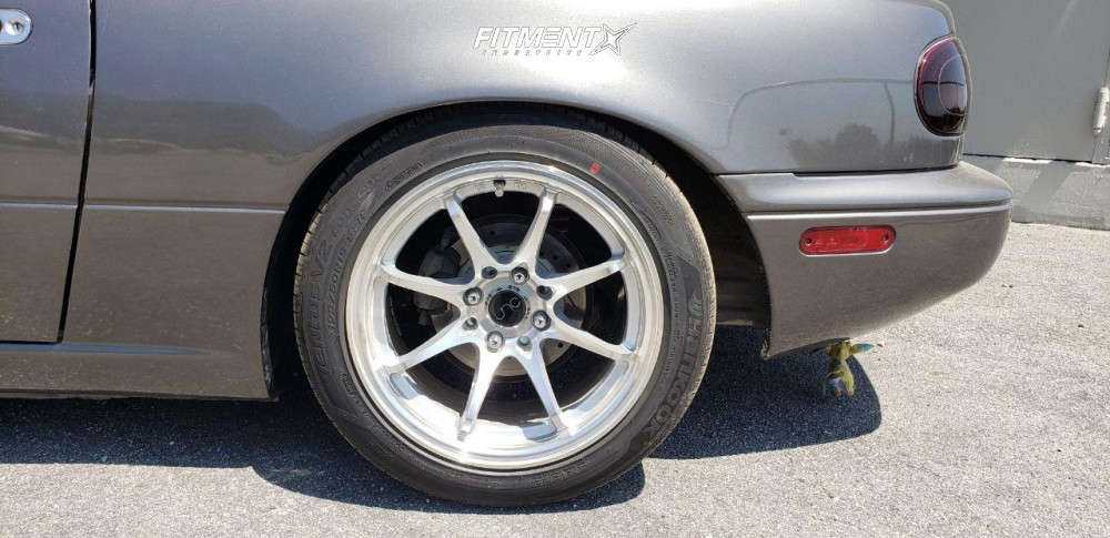 1991 Mazda MX-5 Miata Base with 15x8 JNC Jnc006 and Hankook 195x50 on ...