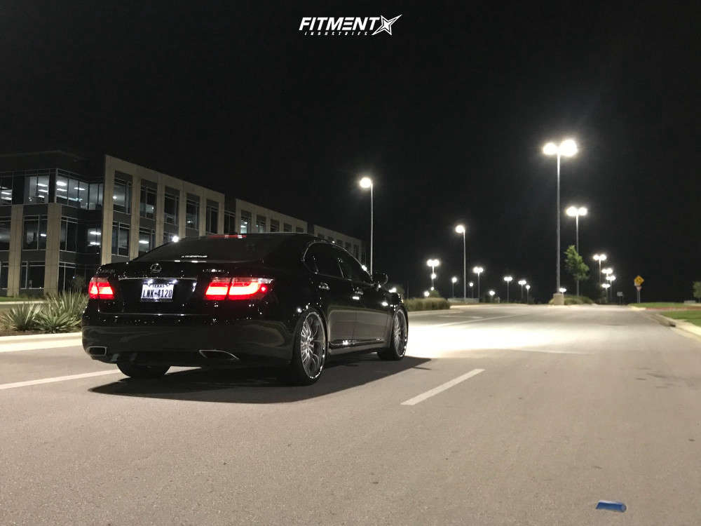 2007 Lexus LS460 Base with 22x9 MRR Gt1 and Lexani 245x30 on Coilovers ...