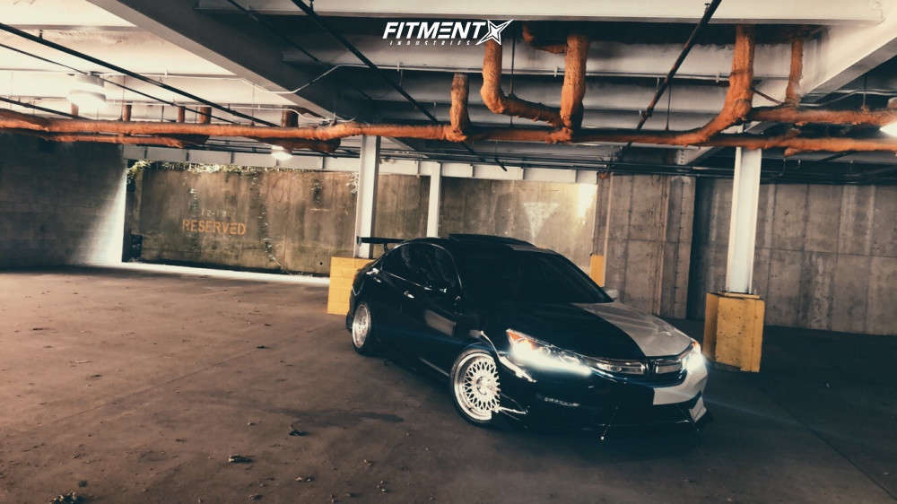 2017 Honda Accord EX-L with 18x9 Avant Garde M220 and General 235x45 on ...