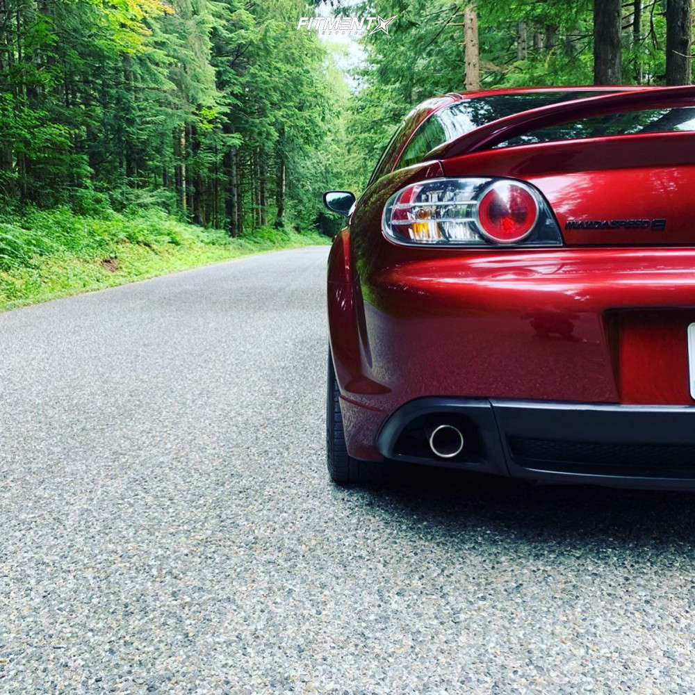 2006 Mazda RX-8 Base with 18x8.5 ADR Sterling and Continental 225x45 on ...