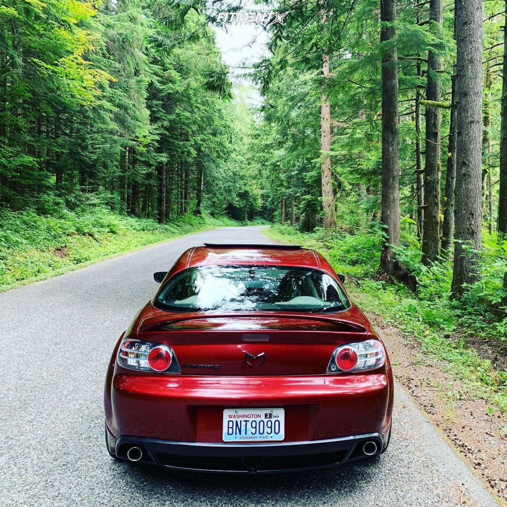 2006 Mazda RX-8 Base with 18x8.5 ADR Sterling and Continental 225x45 on ...