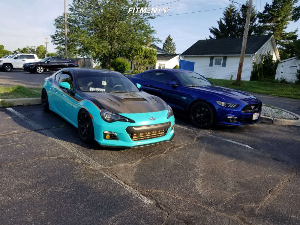 2014 Subaru BRZ Base with 17x9 Rota Grid and Delinte 235x45 on ...