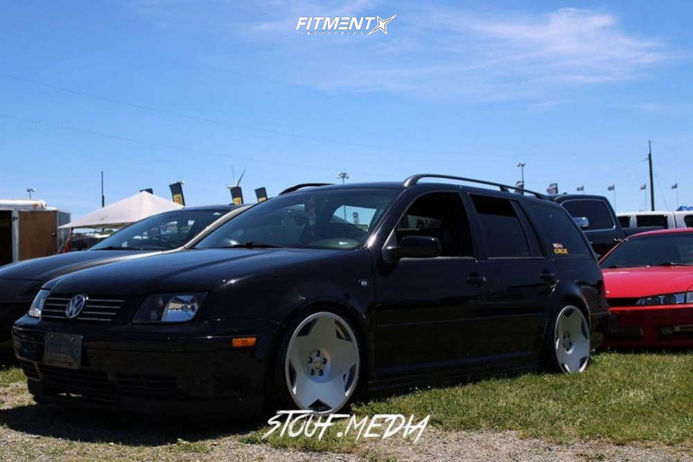 2005 Volkswagen Jetta GLS TDI with 18x8.5 HRE F105 and Nankang 215x35 ...
