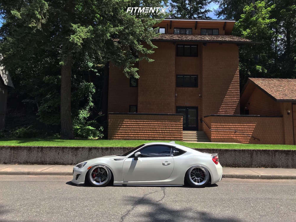 2018 Subaru BRZ Limited with 18x9.5 Cosmis Racing XT-006R and Federal ...