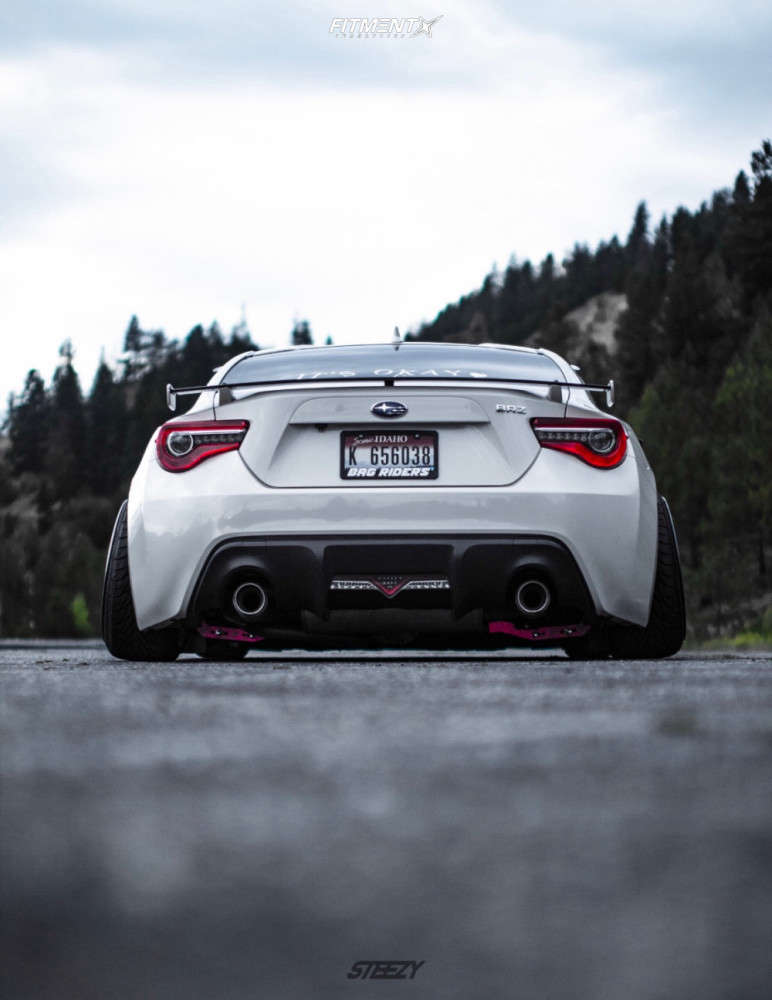 2018 Subaru BRZ Limited with 18x9.5 Cosmis Racing XT-006R and Federal ...