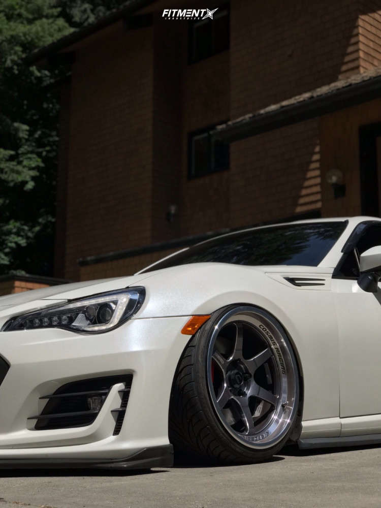 2018 Subaru BRZ Limited with 18x9.5 Cosmis Racing XT-006R and Federal ...