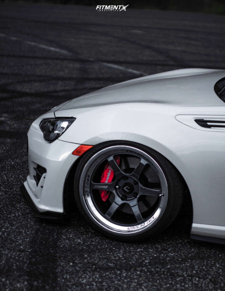 2018 Subaru BRZ Limited with 18x9.5 Cosmis Racing XT-006R and Federal ...