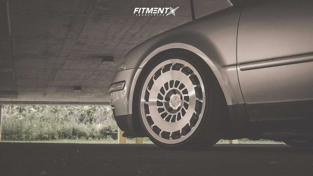 2005 Volkswagen Passat GLS with 18x8.5 Rotiform Ccv and Nankang 215x35 ...