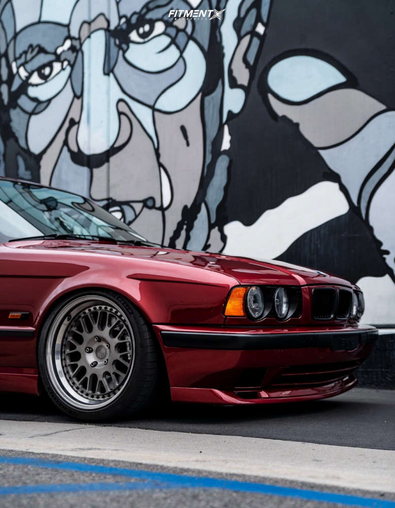 1995 BMW 540i Base with 18x9 Rotiform Forged Lvs and Michelin 255x35 on ...