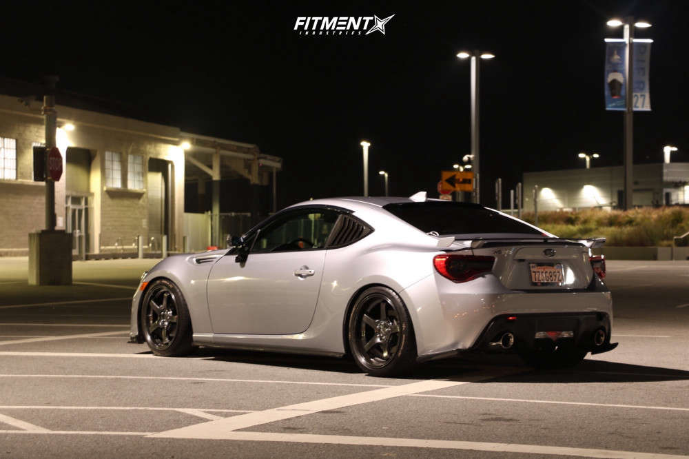 2017 Subaru BRZ Premium with 18x9.5 Rota P45r and Michelin 225x40 on ...