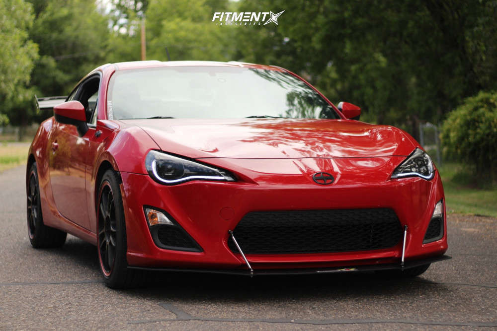2013 Scion FR-S Base with 18x8 Tenzo R DC-5 and Hankook 225x35 on Stock ...