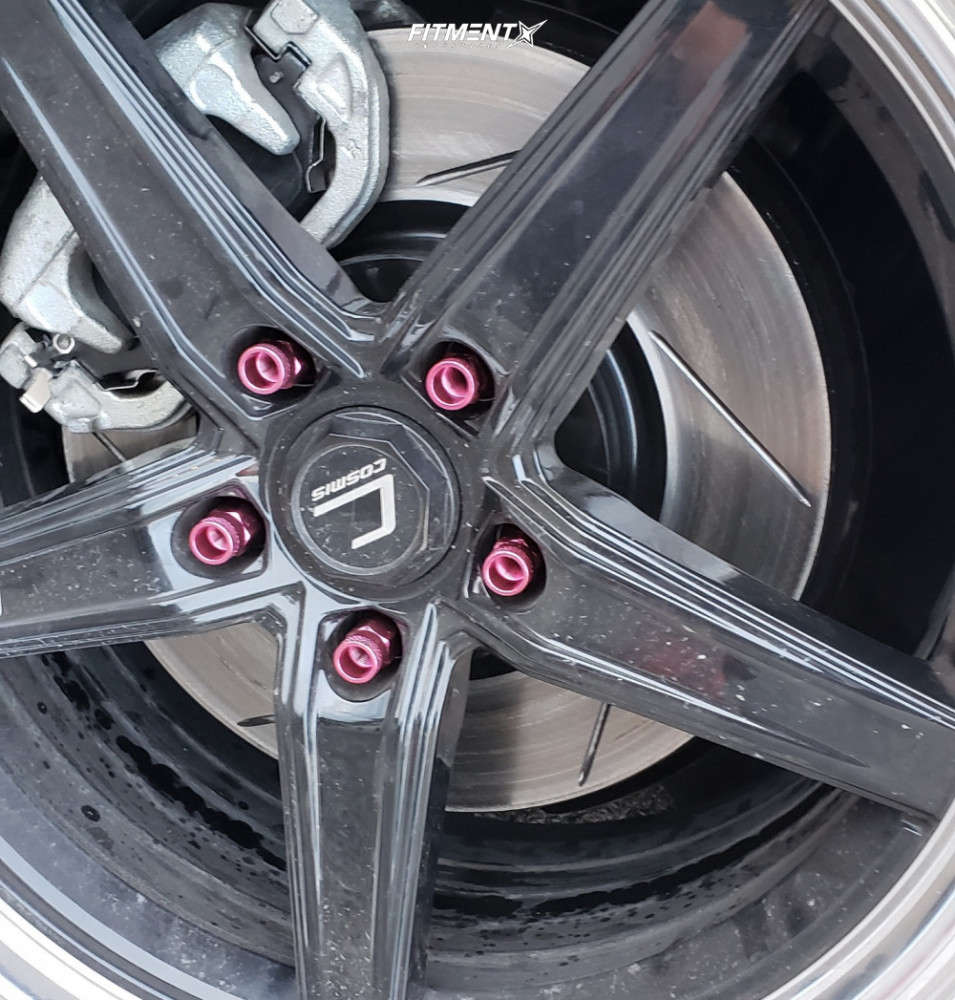 2019 Subaru WRX Base with 18x9.5 Cosmis Racing R5 and Nitto 235x45 on ...