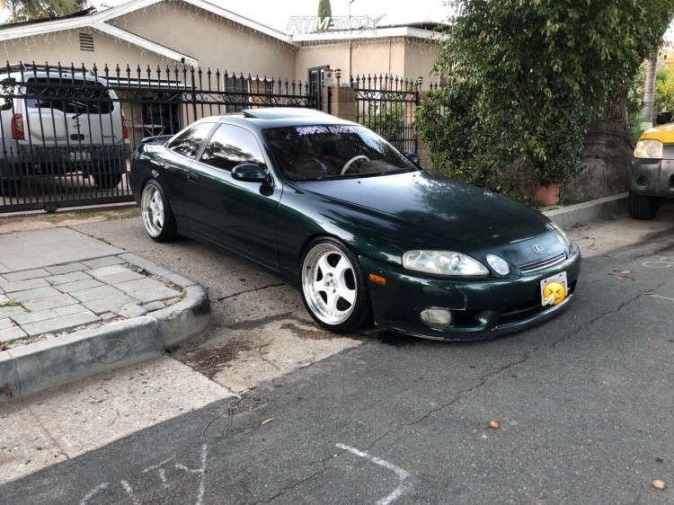 1998 Lexus SC300 Base with 19x9.5 ESR Sr06 and Michelin 255x35 on ...