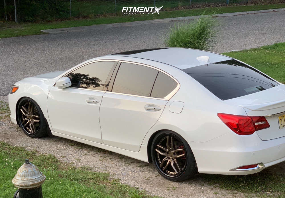 2015 Acura RLX Base with 20x9 Niche Methos and Nexen 245x35 on ...