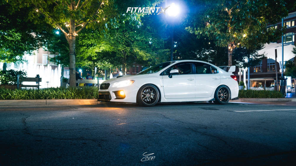 2019 Subaru WRX Base with 18x9.5 Work D9r and Federal 255x35 on ...