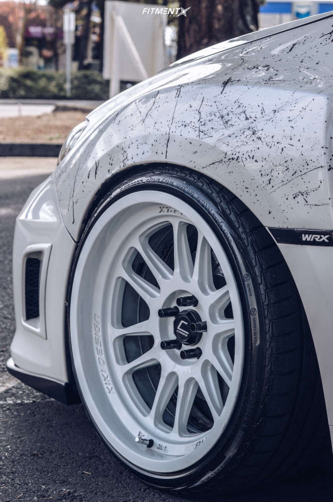2014 Subaru WRX Limited with 18x9.5 Cosmis Racing XT-206R and Achilles ...