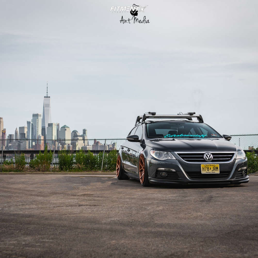 2010 Volkswagen CC Sport with 19x10 Rotiform Kps and Nankang 235x35 on ...