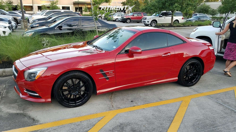 2013 Mercedes-Benz SL550 Base with 19x8.5 Beyern Ritz and Nitto 255x35 ...