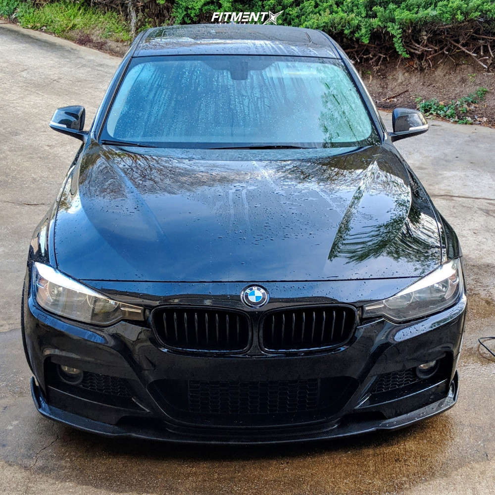 2017 BMW 320i Base with 19x8.5 Aodhan Ls002 and Achilles 245x35 on ...