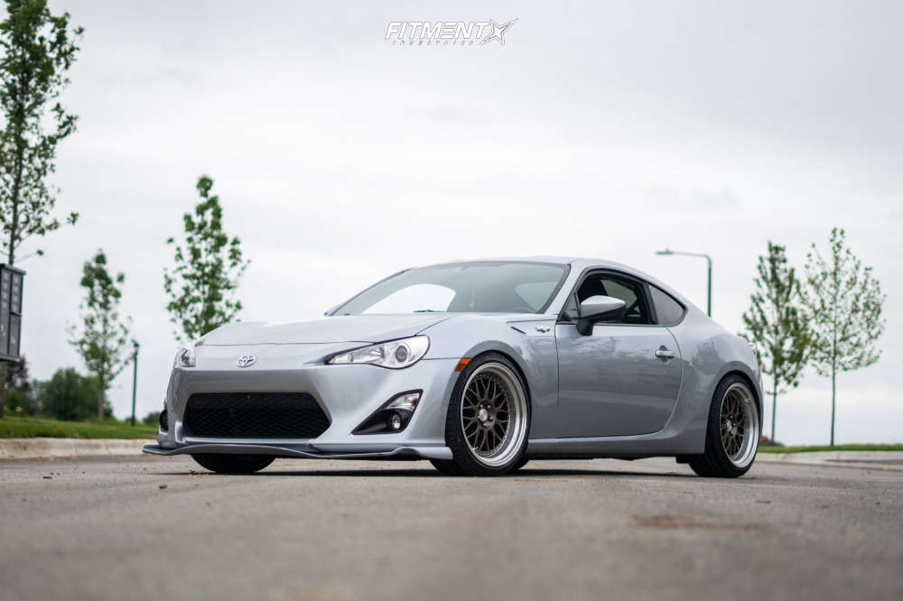 2015 Scion FR-S Base with 18x9.5 ESR Sr01 and Nankang 245x35 on ...