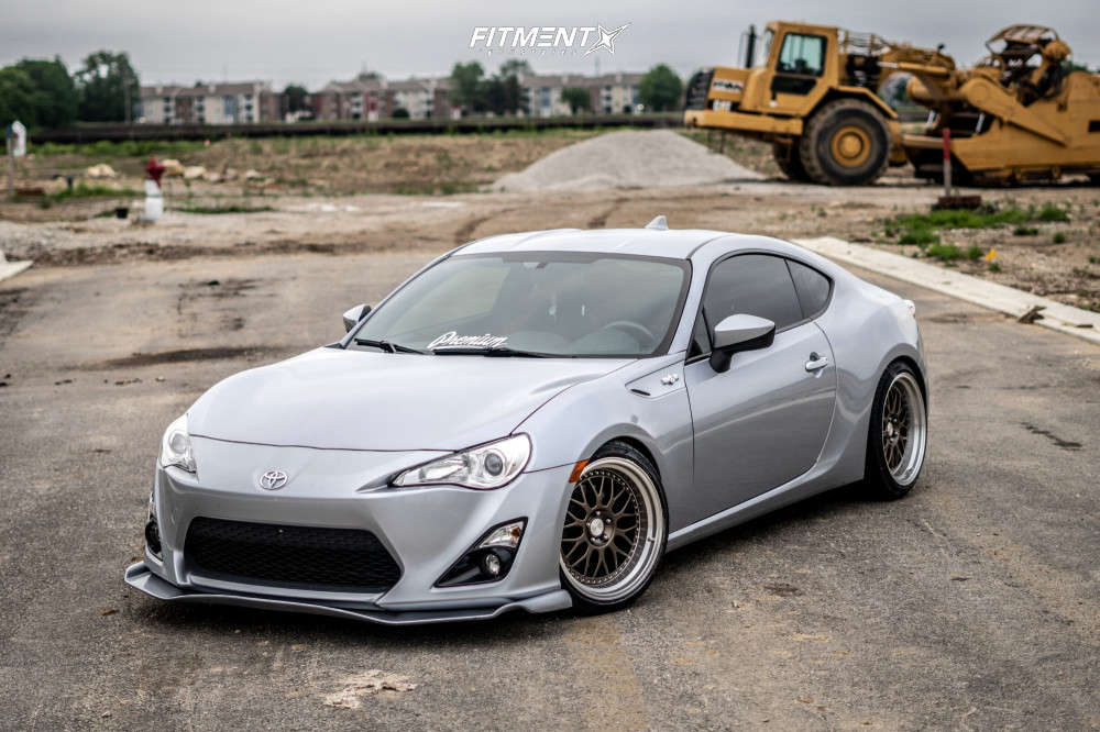 2015 Scion FR-S Base with 18x9.5 ESR Sr01 and Nankang 245x35 on ...