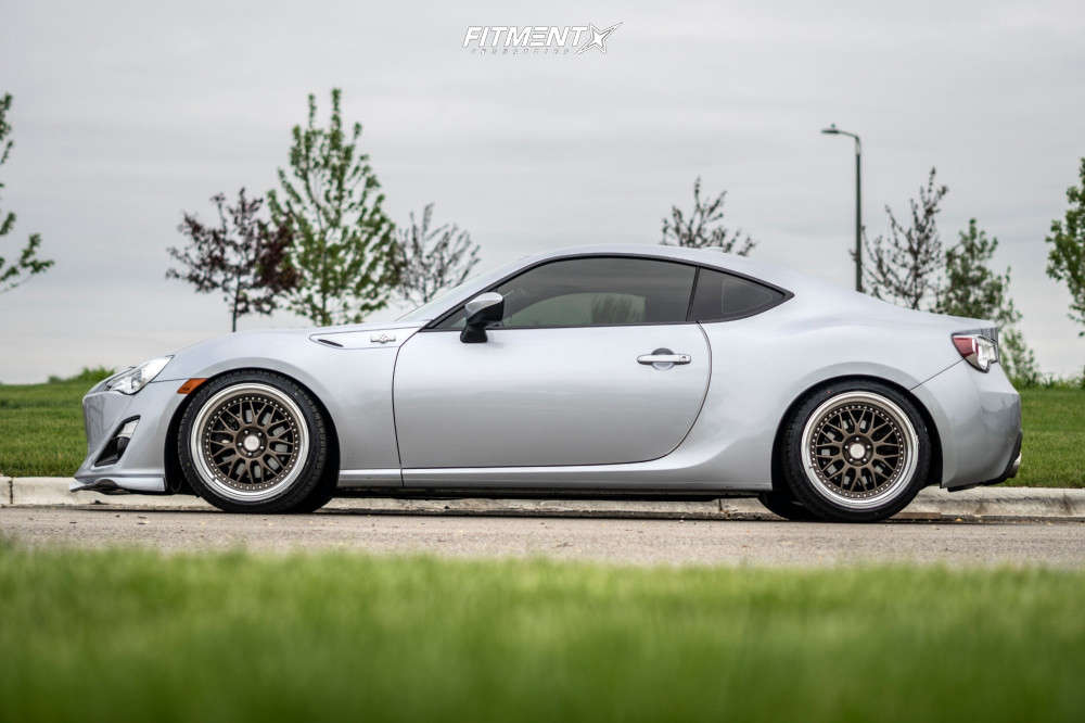2015 Scion FR-S Base with 18x9.5 ESR Sr01 and Nankang 245x35 on ...