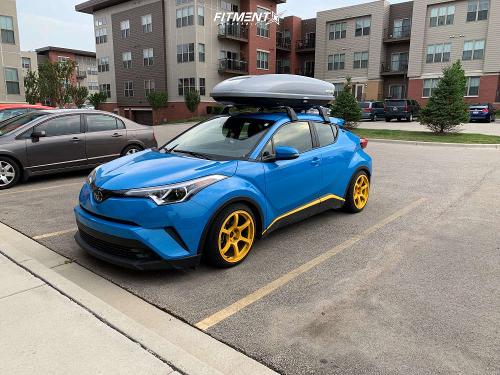 2019 Toyota C-HR XLE with 18x9 Rota Boost and Federal 225x40 on ...