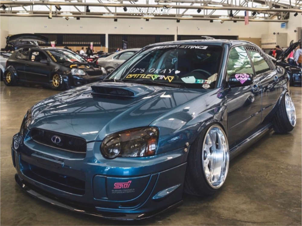 2004 Subaru WRX Base with 18x11 SSR Vienna Kreis and Achilles 225x40 on ...