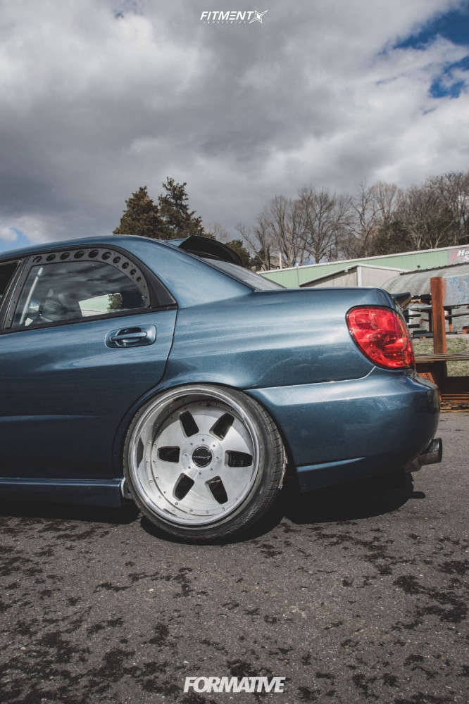 2004 Subaru WRX Base with 18x11 SSR Vienna Kreis and Achilles 225x40 on ...