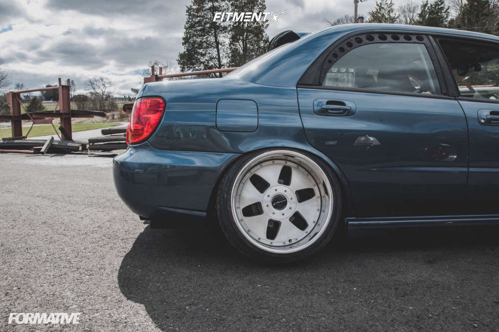 2004 Subaru WRX Base with 18x11 SSR Vienna Kreis and Achilles 225x40 on ...