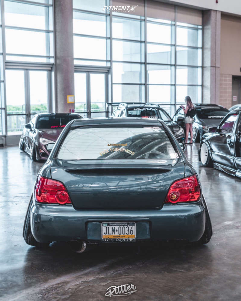 2004 Subaru WRX Base with 18x11 SSR Vienna Kreis and Achilles 225x40 on ...