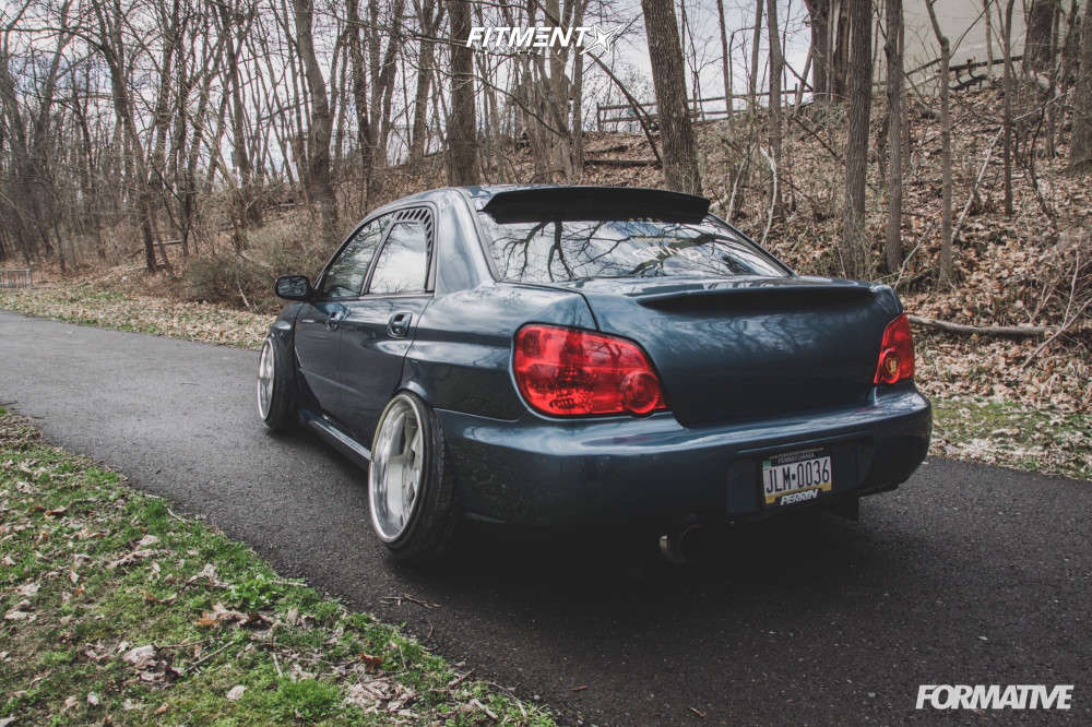 2004 Subaru WRX Base with 18x11 SSR Vienna Kreis and Achilles 225x40 on ...