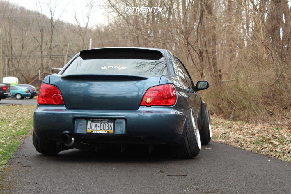 2004 Subaru WRX Base with 18x11 SSR Vienna Kreis and Achilles 225x40 on ...