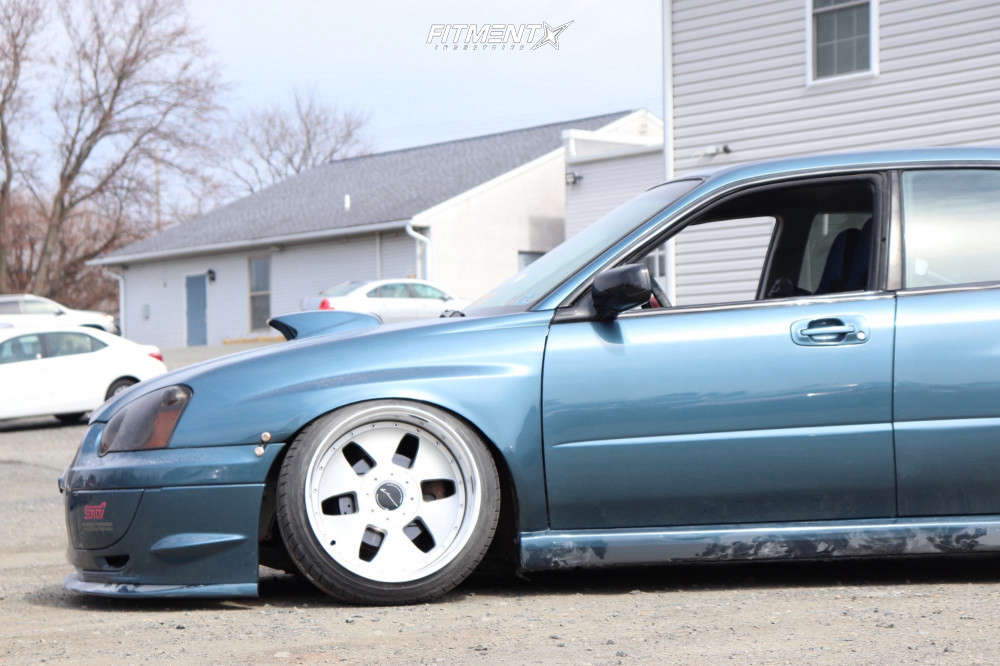 2004 Subaru WRX Base with 18x11 SSR Vienna Kreis and Achilles 225x40 on ...