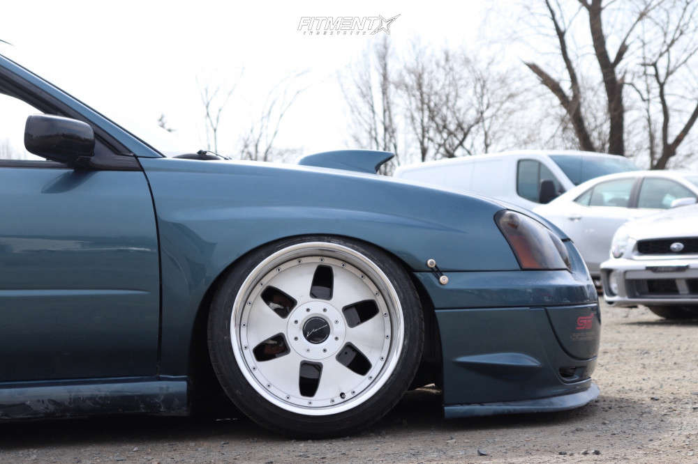 2004 Subaru WRX Base with 18x11 SSR Vienna Kreis and Achilles 225x40 on ...