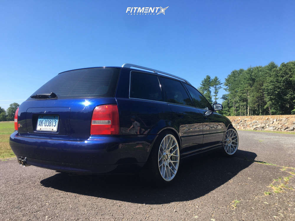 2002 Audi S4 Avant with 18x9.5 Rotiform Rse and Nankang 225x40 on ...