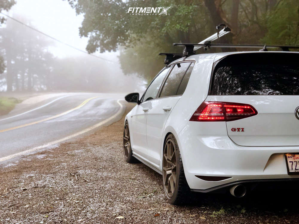 2017 Volkswagen GTI Sport with 19x8.5 Neuspeed Rse10 and Michelin ...