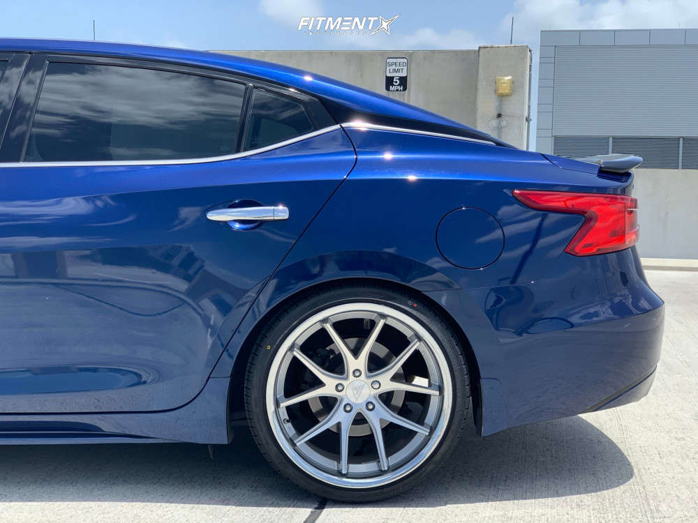 2016 Nissan Maxima SR with 20x9 Ferrada FR2 and Achilles 255x35 on ...