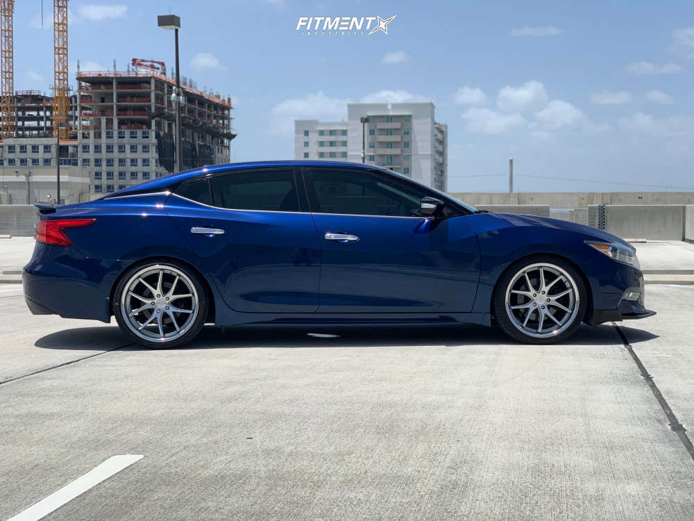 2016 Nissan Maxima SR with 20x9 Ferrada FR2 and Achilles 255x35 on ...