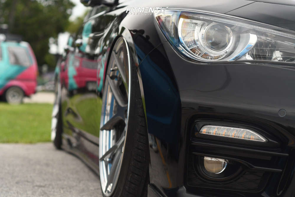 2014 INFINITI Q50 Sport with 20x9.5 BC Forged Sc02 and Delinte 235x20 ...