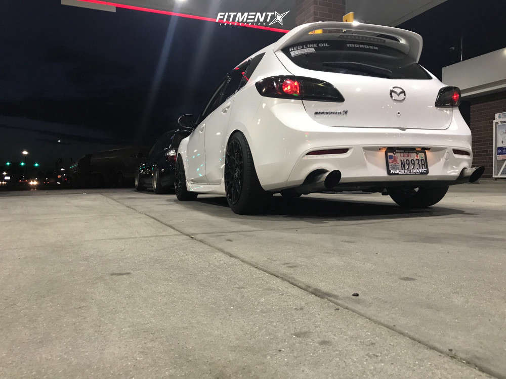 2012 Mazda MazdaSpeed3 Base with 16x9.5 Rotiform Ccv and Goodyear ...