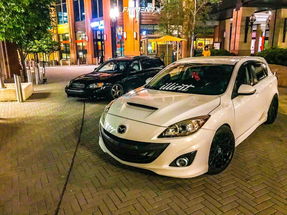 2012 Mazda MazdaSpeed3 Base with 16x9.5 Rotiform Ccv and Goodyear ...