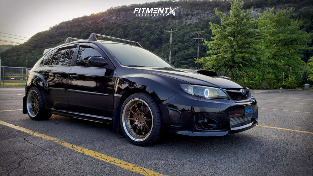 2011 Subaru WRX Base with 18x9.5 Aodhan Ds07 and Achilles 255x35 on ...