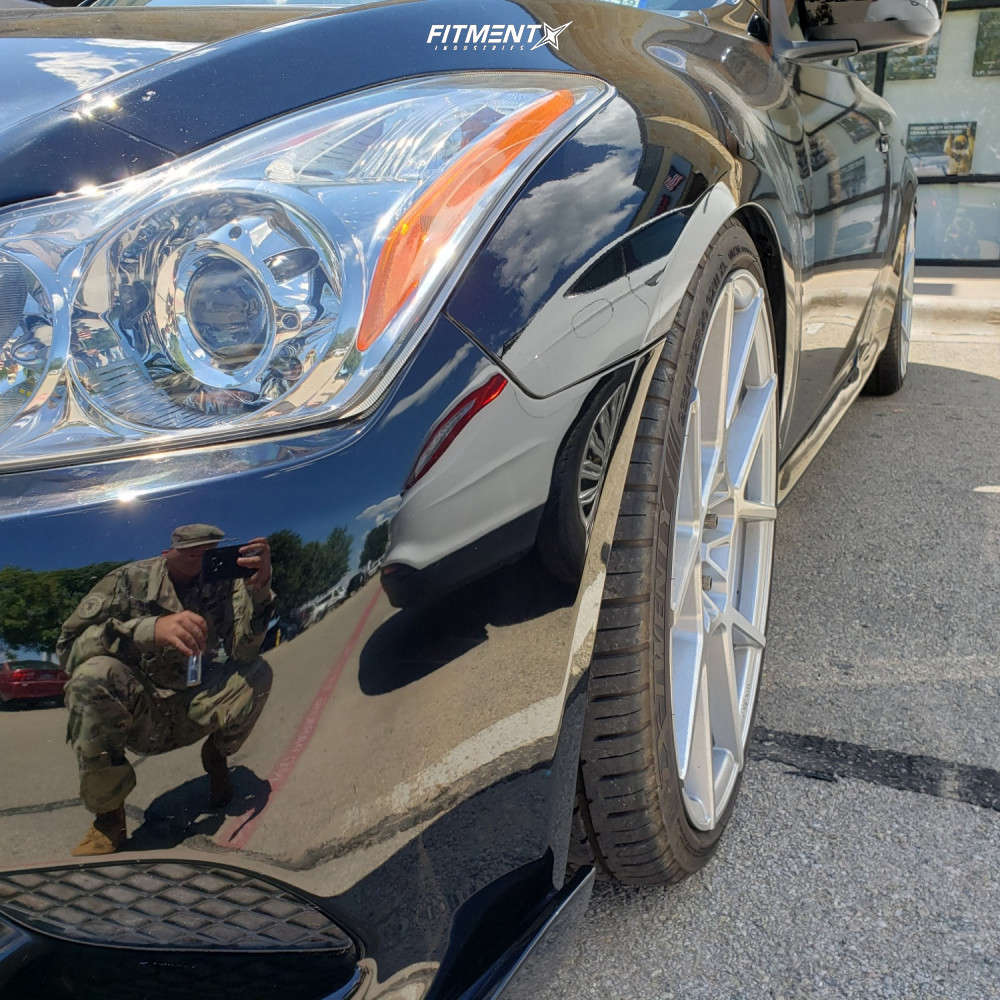 2008 INFINITI G37 Sport with 20x8.5 Rotiform Kps and Lexani 235x35 on ...