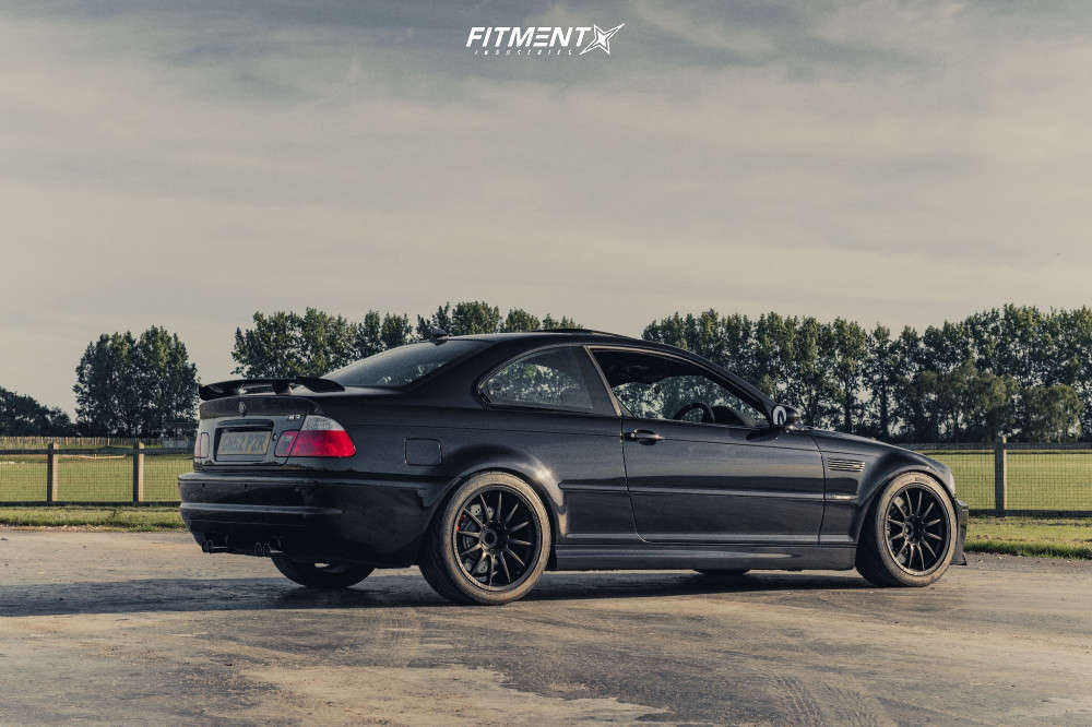 2002 BMW M3 Base with 18x9 Team Dynamics Pro Race 1.2 and Nankang ...